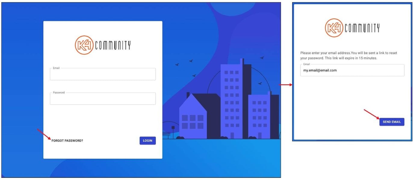 How to reset my Team Hub password